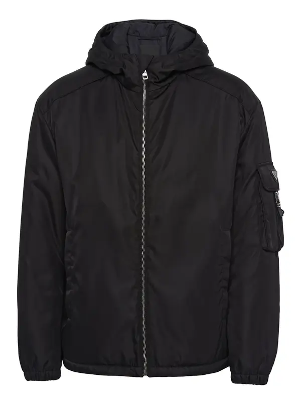Prada Re-nylon Blouson Jacket - Black