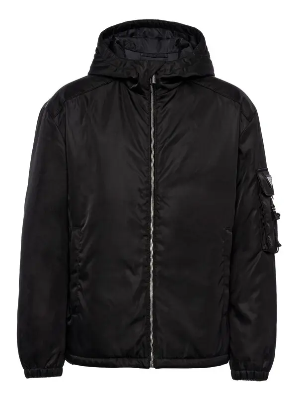 Prada Re-nylon Blouson Jacket - Black