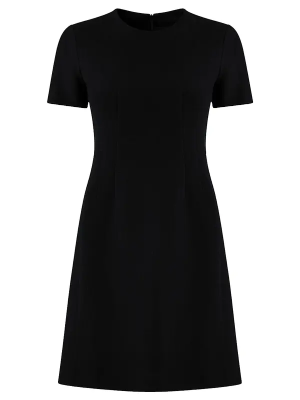 Akris Double-face A-line Dress - Black