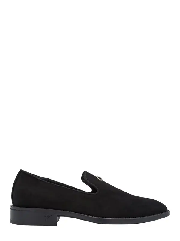 GIUSEPPE ZANOTTI Sorrento 15 Suede Loafers - Nero