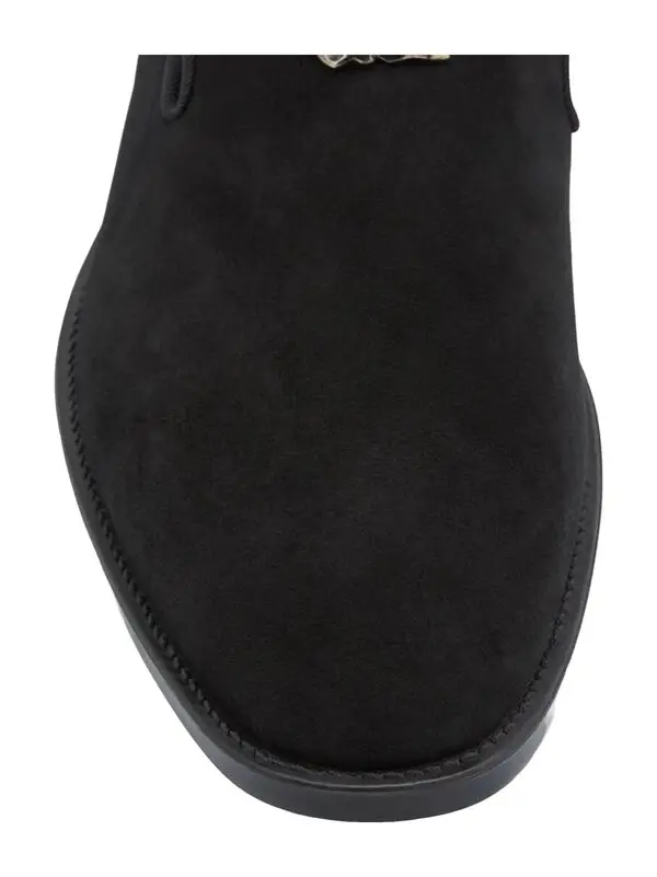 GIUSEPPE ZANOTTI Sorrento 15 Suede Loafers - Nero