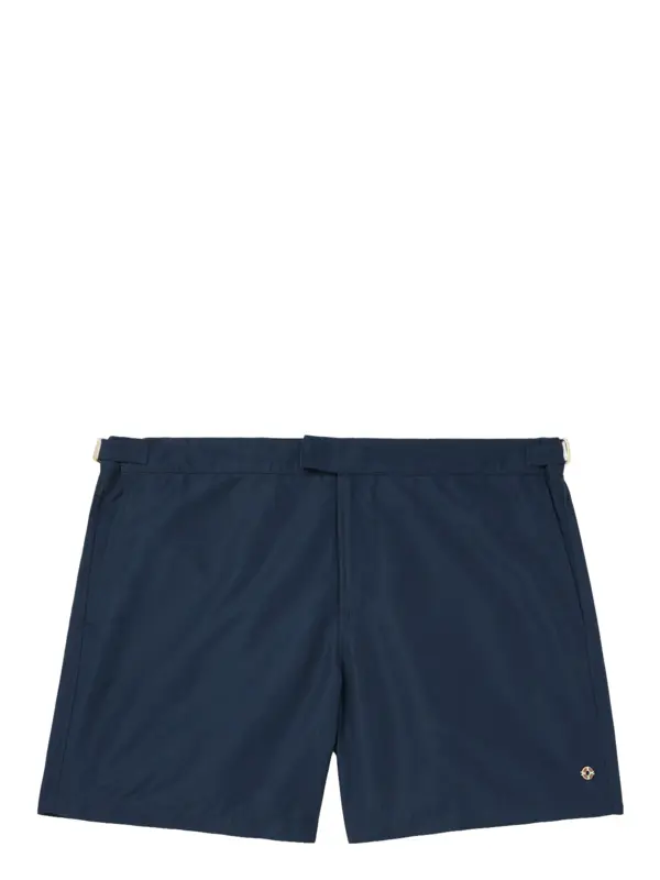 Loro Piana Embellished Straight-leg Swim Shorts - Blue
