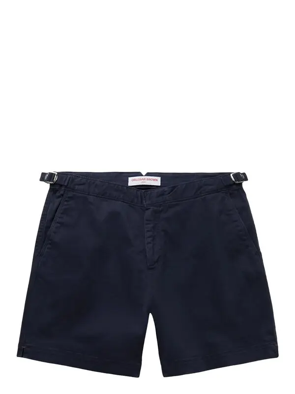 Orlebar Brown Bulldog Slim-fit Straight-leg Stretch-cotton Twill Shorts - Blue