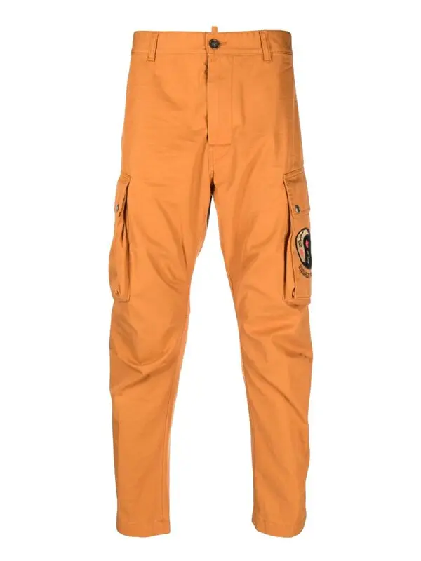 Dsquared2 Tapered-leg Cargo Pants - Orange