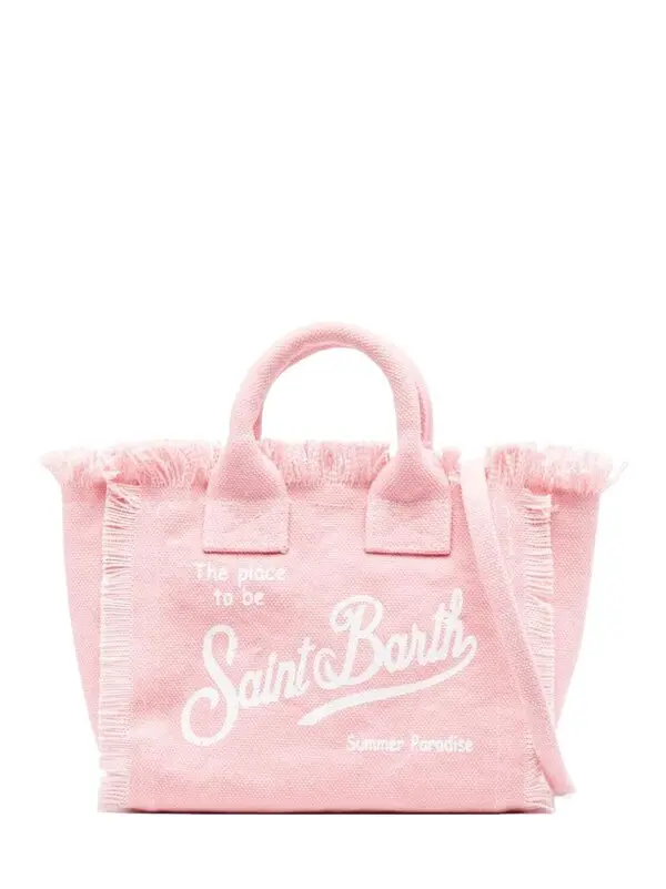 MC2 SAINT BARTH Mini Canvas Tote Bag - Pink