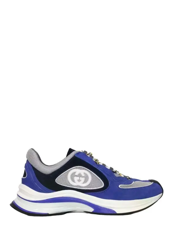 Gucci Run Lace-up Sneakers - Blue