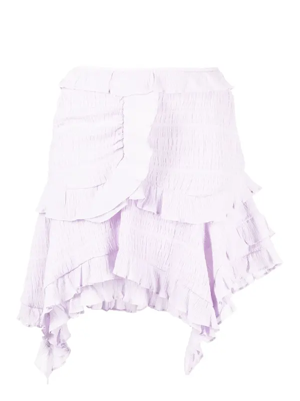 Isabel Marant Geneva High-waisted Skirt - Purple