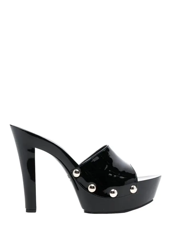 Paris Texas Consuelo Studded Sandals - Black