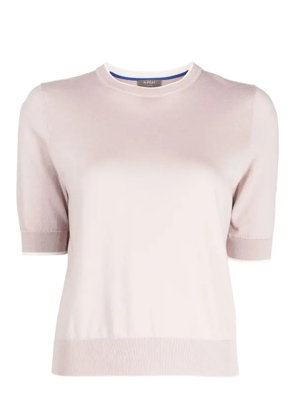 N.peal Fine Knit Cotton-cashmere Top - Neutrals