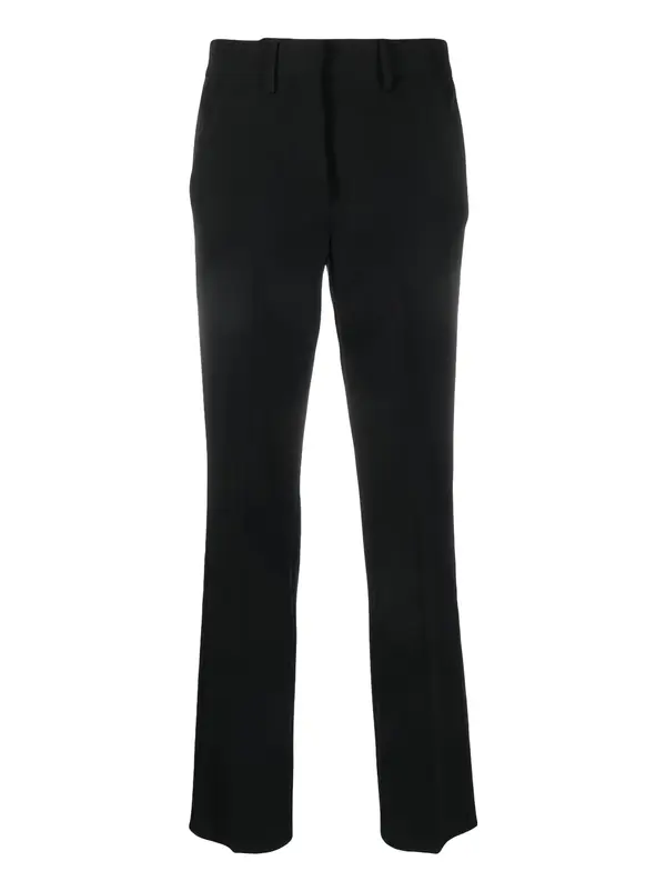 Philipp Plein Tapered Tailored Trousers - Black