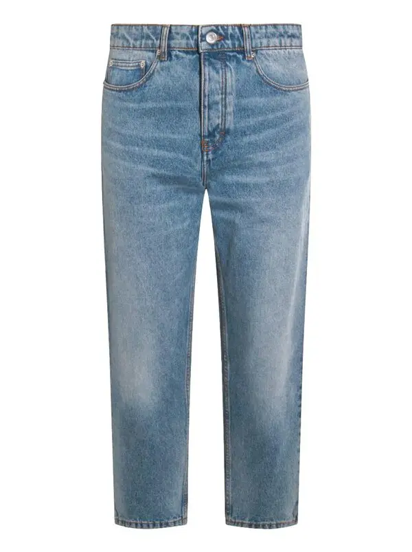 Ami Straight Leg Jeans - Blue