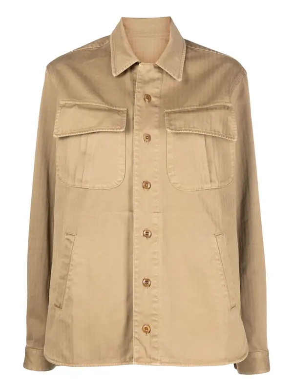 FORTELA Mekong Shirt Jacket - Neutrals