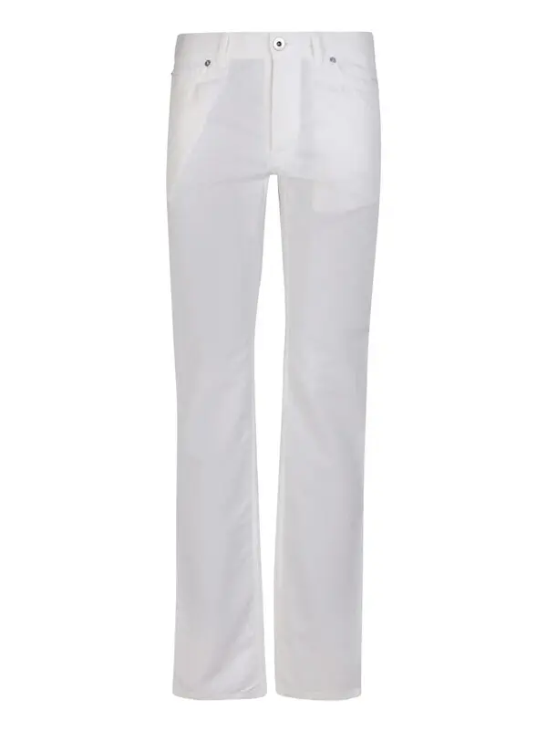 Brioni Meribel Straight Leg Trousers - White