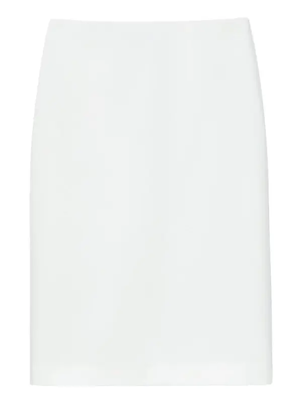 Lafayette 148 New York Crepe Pencil Skirt - Cloud