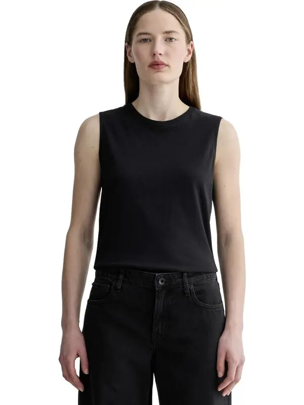 Everlane Mariner Tank Top - Black