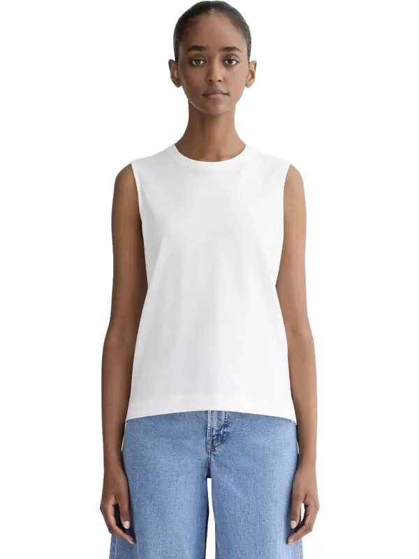 Everlane Mariner Tank Top - White