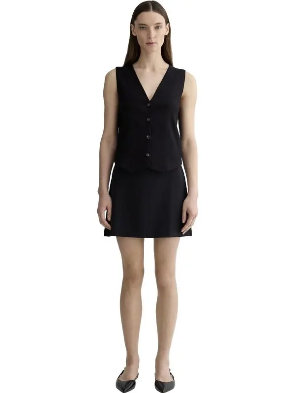 Everlane Dream Mini Skirt - Black