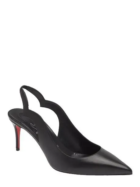 CHRISTIAN LOUBOUTIN Hot Chick Slingback Pumps - Black