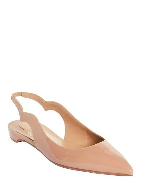 CHRISTIAN LOUBOUTIN Hot Chickita Slingback Flats - Beige