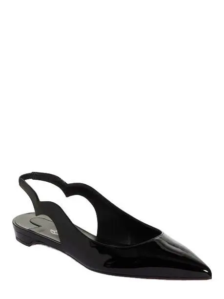 CHRISTIAN LOUBOUTIN Hot Chickita Slingback Flats - Black