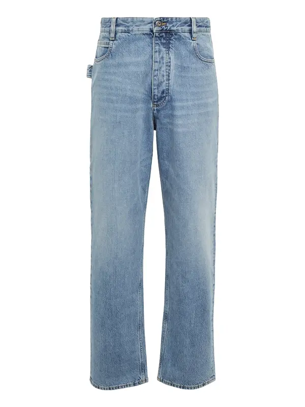 Bottega Veneta Wide-leg Jeans - Blue