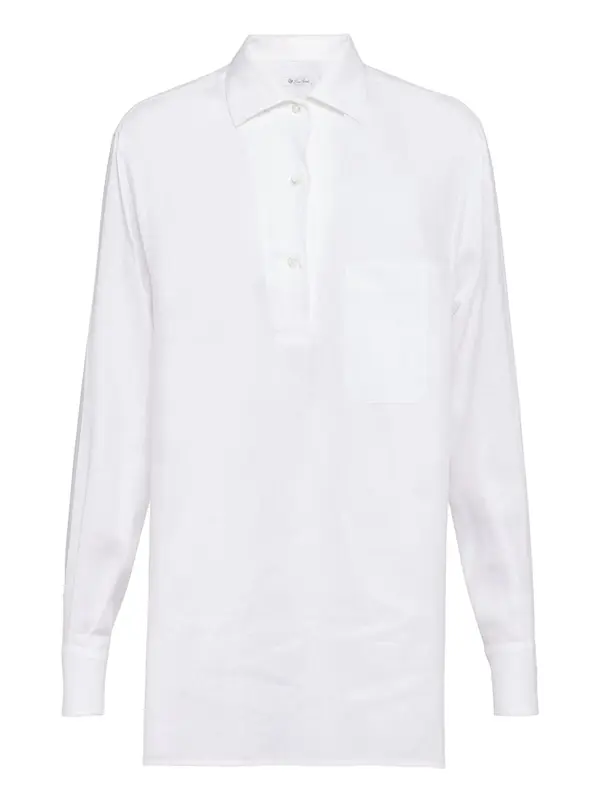 Loro Piana Flax Shirt - White