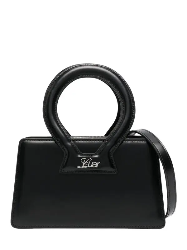 LUAR Ana Leather Shoulder Bag - Black
