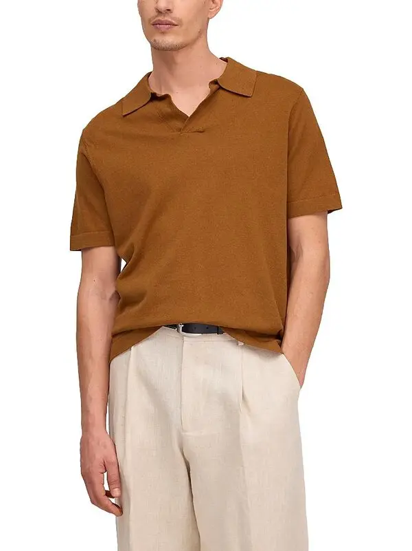 Nn07 Ryan Regular Fit Polo Shirt - Cinnamon