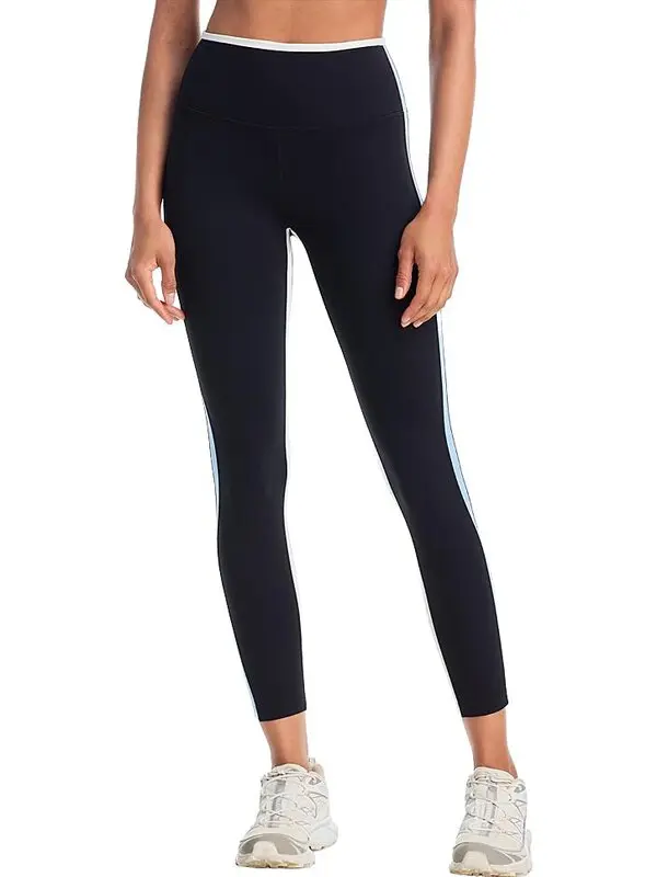 Splits59 Sam Rigor High Rise 7/8 Leggings - Black/skylight