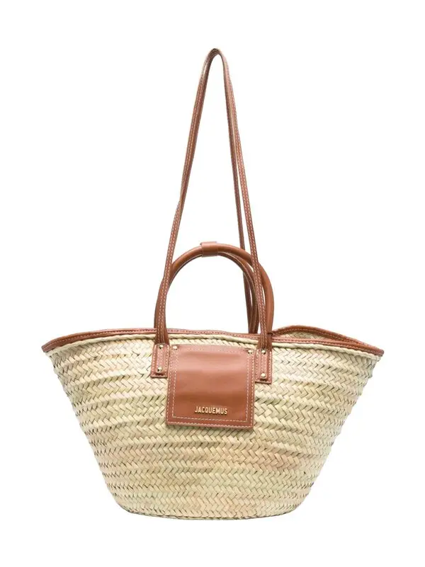 Jacquemus Le Panier Soli Basket Bag - Neutrals