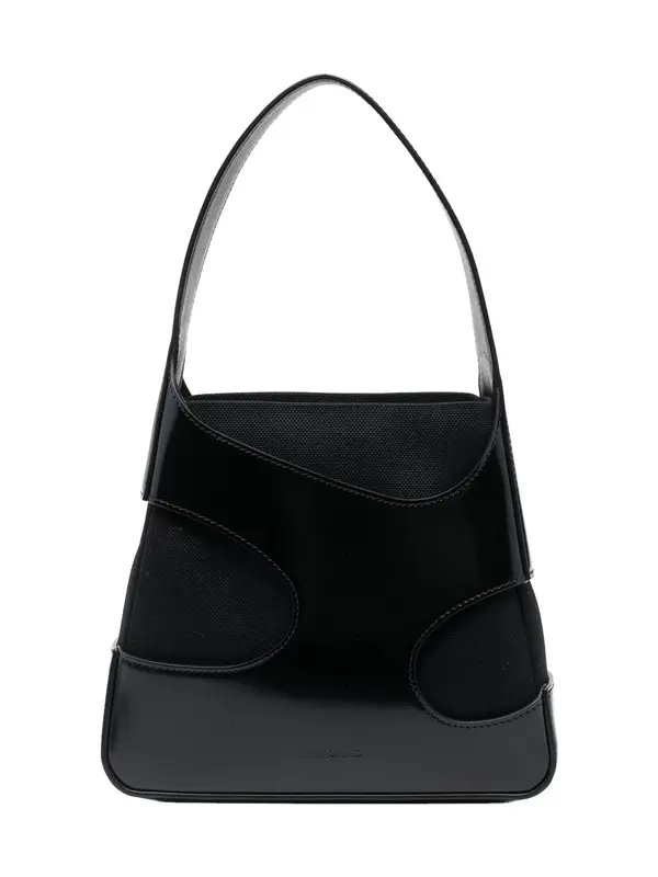 FERRAGAMO Cut-out Shoulder Bag - Black