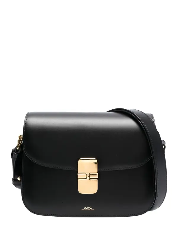 A.p.c. Small Grace Cross-body Bag - Black