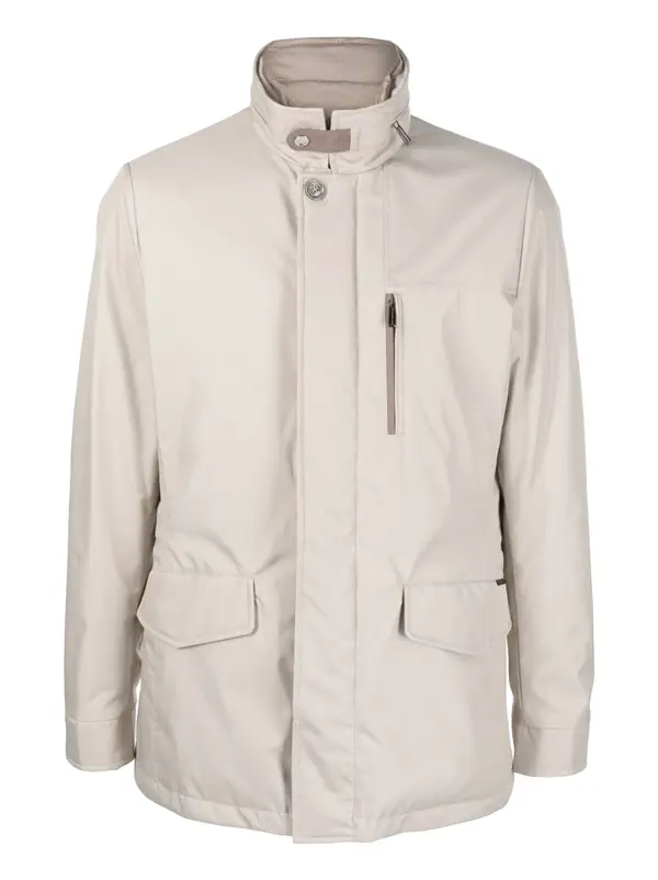 MOORER Ford-gf Padded Jacket - Grey