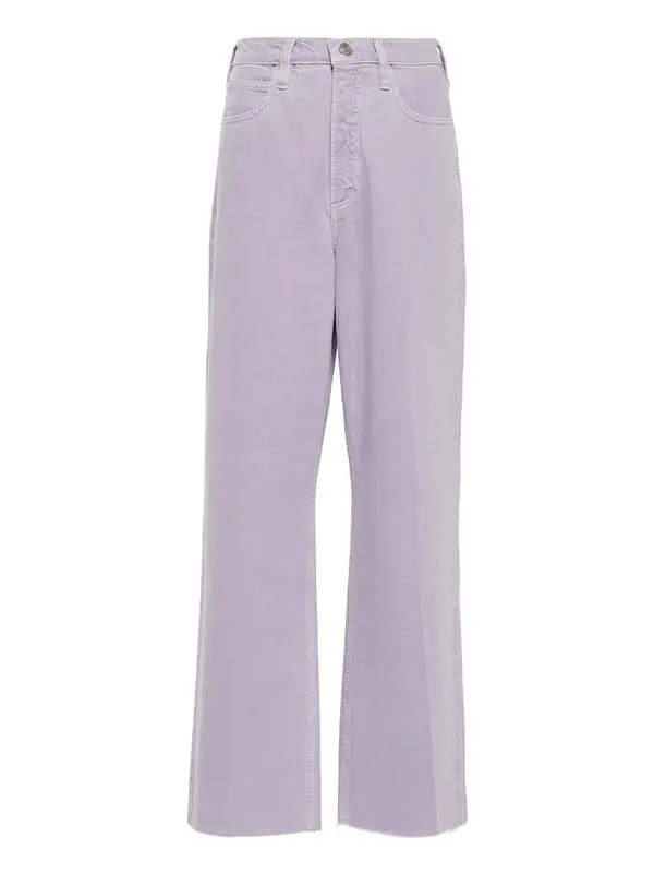 FRAME Le High 'n' Tight Wide-leg Jeans - Purple