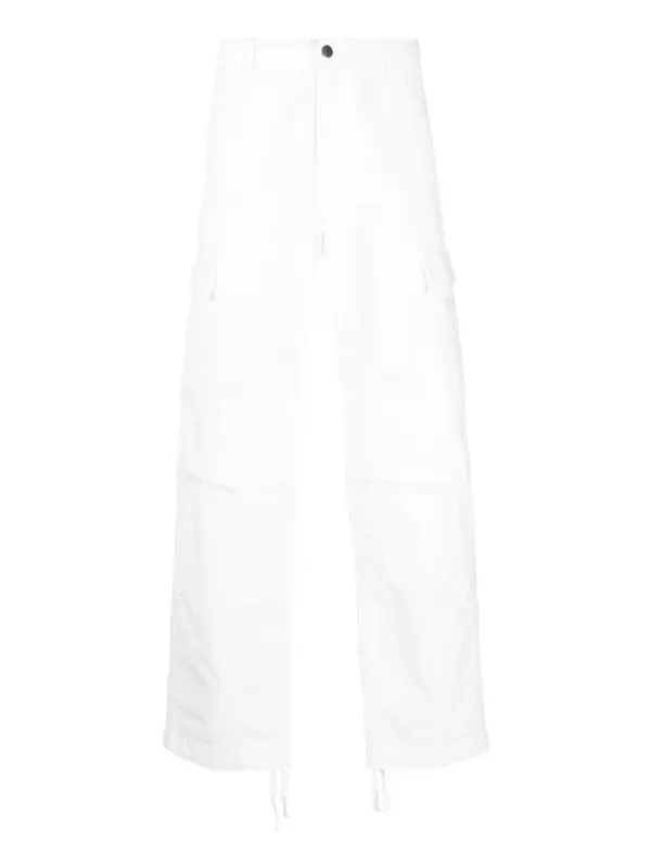 Carhartt Work In Progress Multi-pocket Cotton Cargo Pants - White