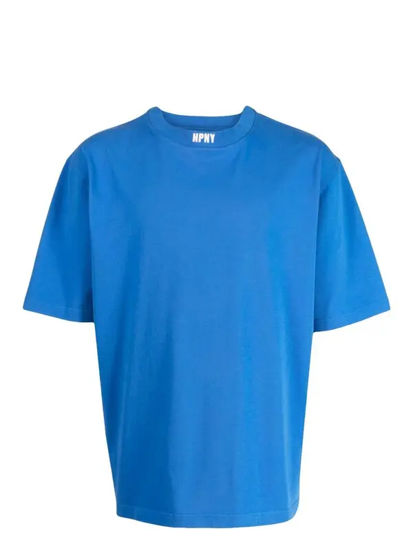 Heron Preston Hpny-print Short-sleeve T-shirt - Blue