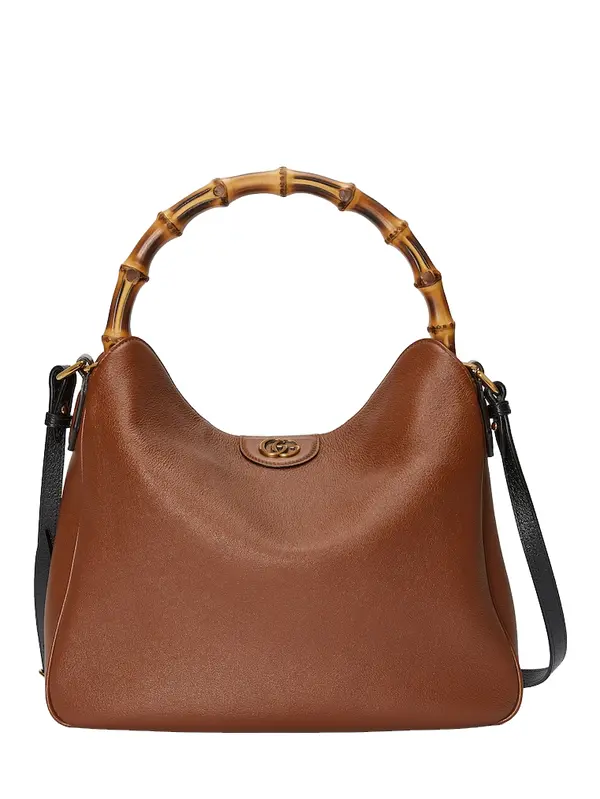 Gucci Diana Large Shoulder Bag - Brown