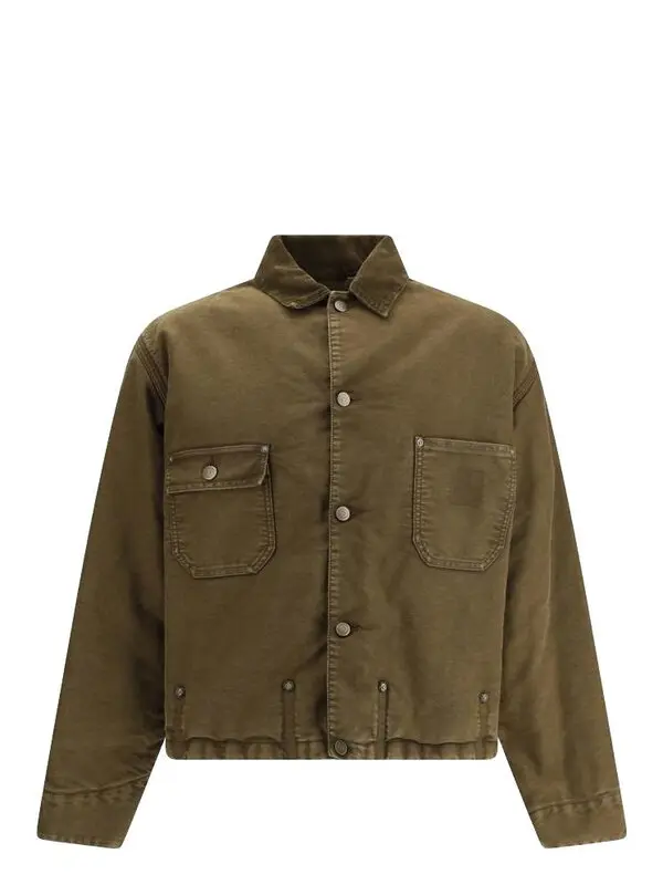MAISON MARGIELA Cotton Sport Jacket - Brown