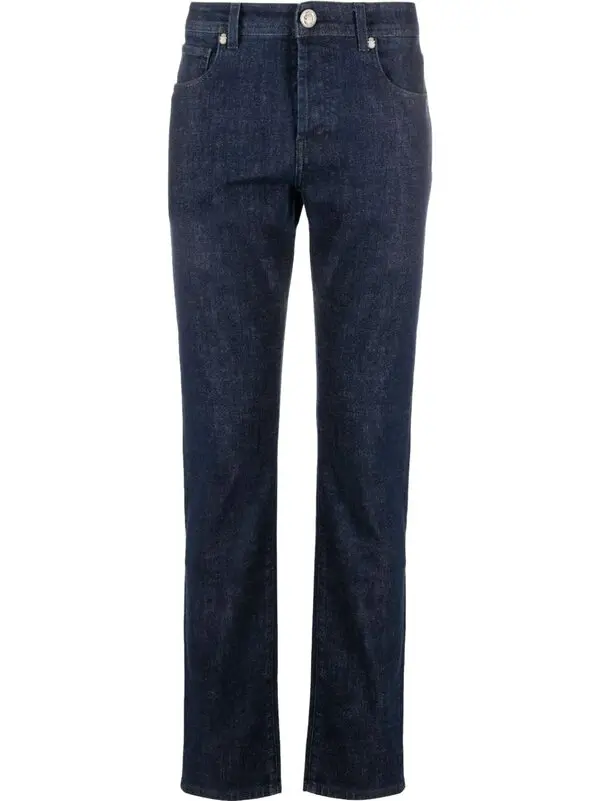 BILLIONAIRE Straight Leg Jeans - Blue