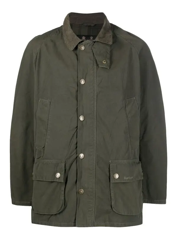 Barbour Spread-collar Shirt Jacket - Green