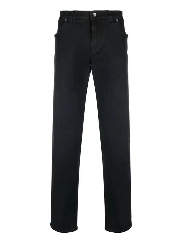 Dolce & Gabbana Mid-rise Skinny Jeans - Black