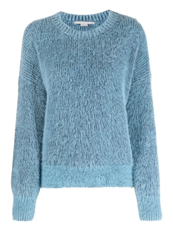 Stella McCartney Crew-neck Knitted Jumper - Blue