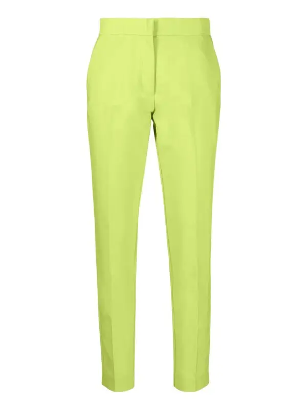 TWINSET High-waist Tapered Trousers - Green