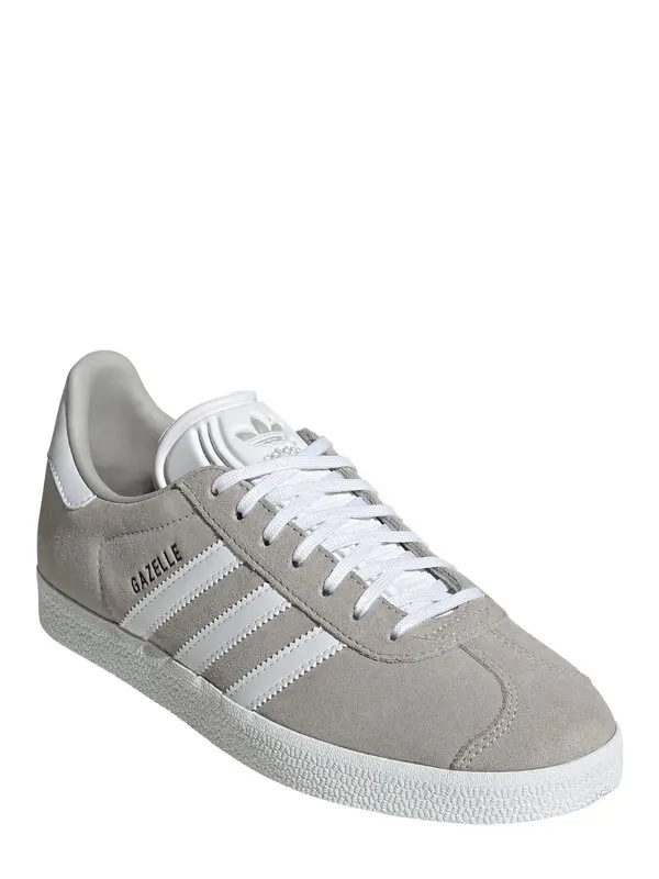 Adidas Gazelle Lace-up Sneakers - Grey Two/white/core Black