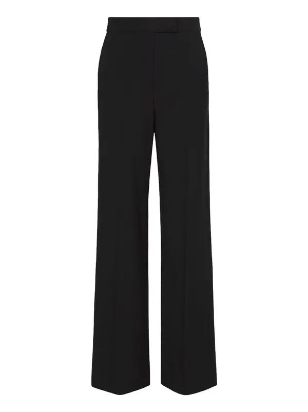 Proenza Schouler Crepe Tailored Trousers - Black