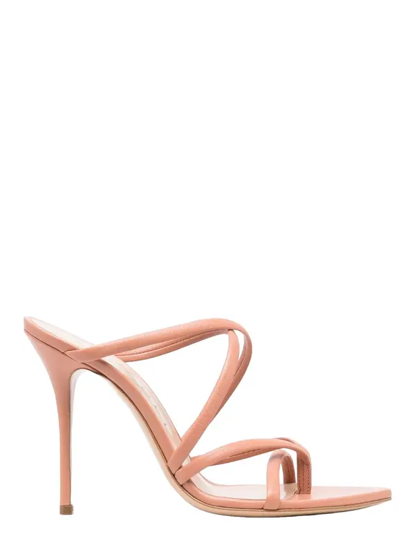 Casadei 100mm Julia Lucrezia Sandals - Neutrals
