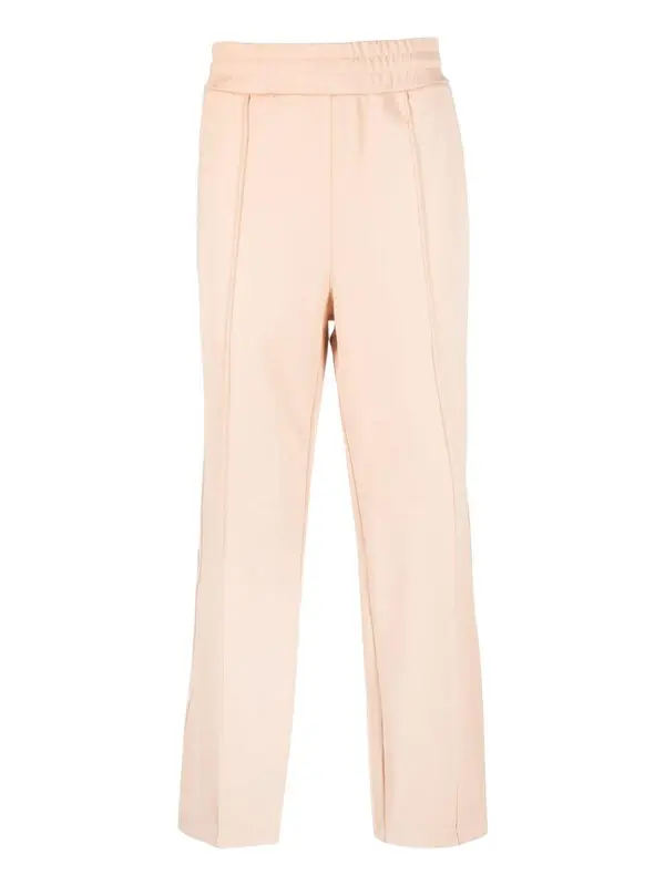 Gcds Logo-print Track Trousers - Neutrals