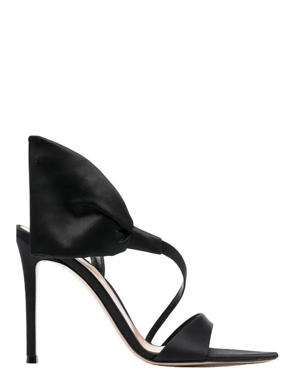 GIANVITO ROSSI Dositea 105mm D'orsay Sandals - Black