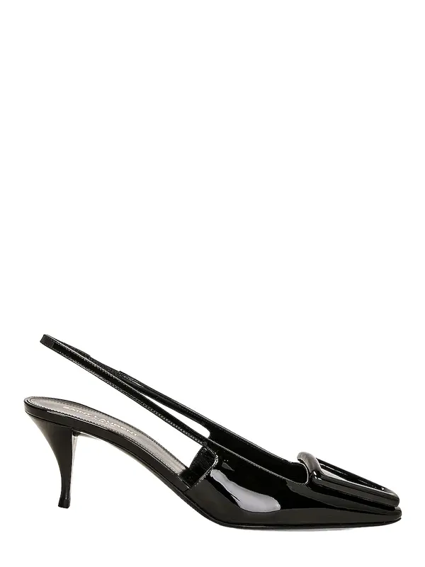 Saint Laurent 24 Slingback Pump - Nero