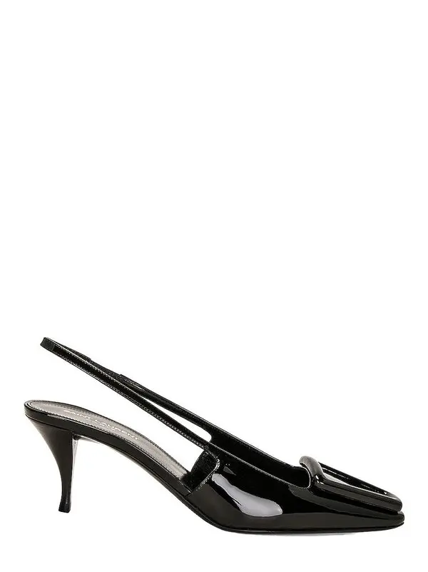 Saint Laurent 24 Slingback Pump - Nero